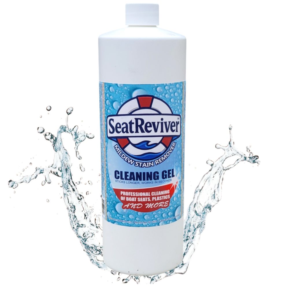 Seat Reviver® Marine Mildew Stain Remover Cleaning Gel | For Boat Seat